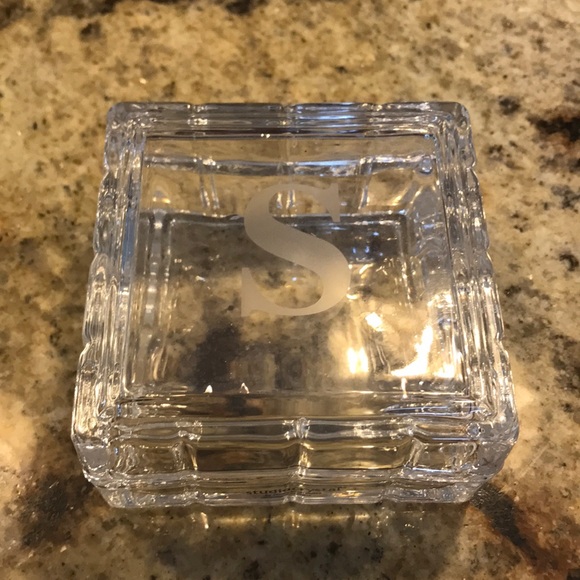 Simply Yours | Storage & Organization | New Crystal Box With S Initial ...